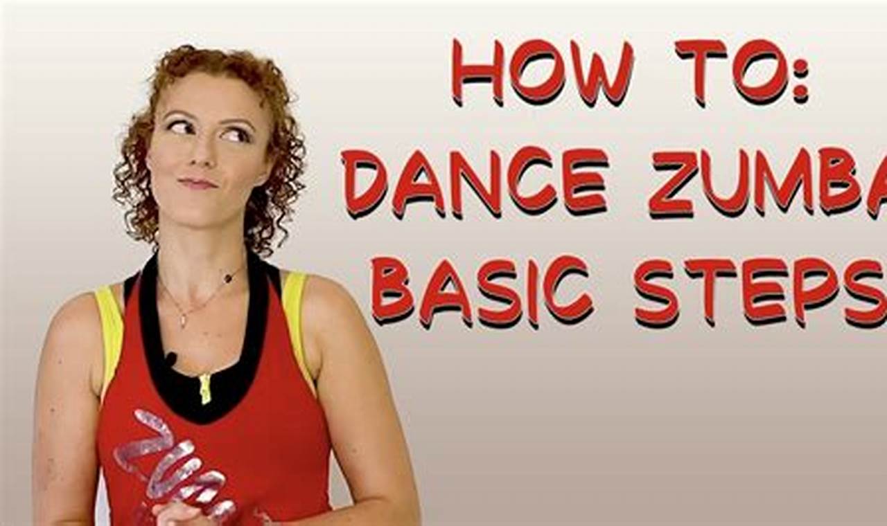 Learn Zumba Beginner Steps Chart Guide